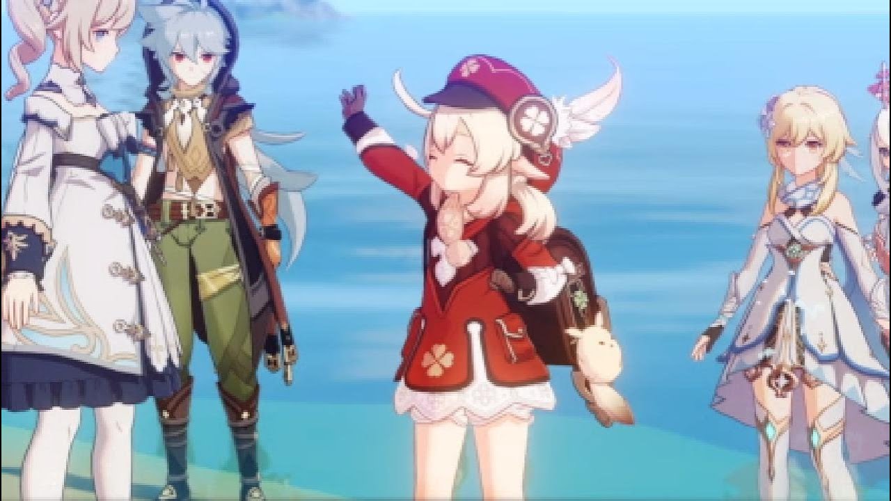 Klee dancing for 3 minutes - YouTube