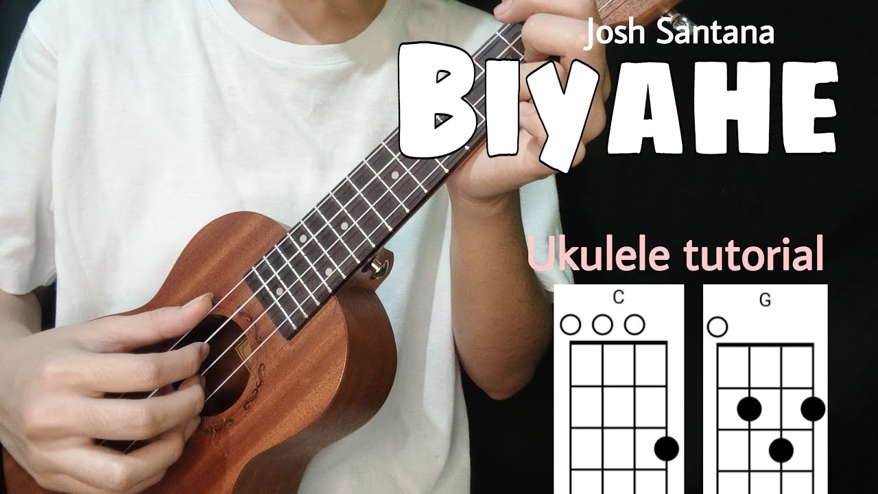 Josh Santana - Biyahe Ukulele tutorial (EASY CHORDS) - YouTube