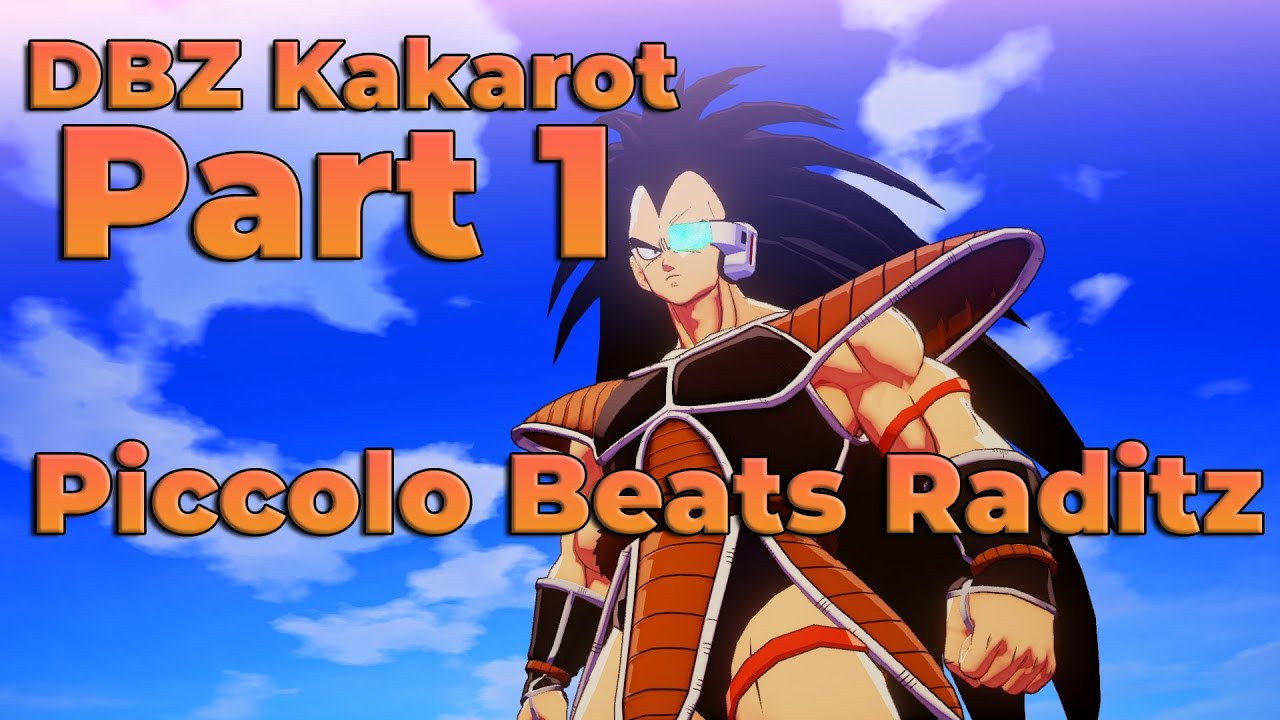 Dragon Ball Z Kakarot Gameplay Walkthrough - Fighting Raditz - Part 1 ...