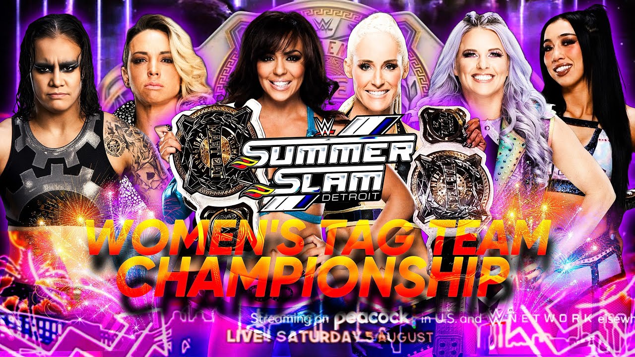 Lay-Cool vs Zoey Stark & Shayna Baszler vs The Way - Women’s Tag Team ...