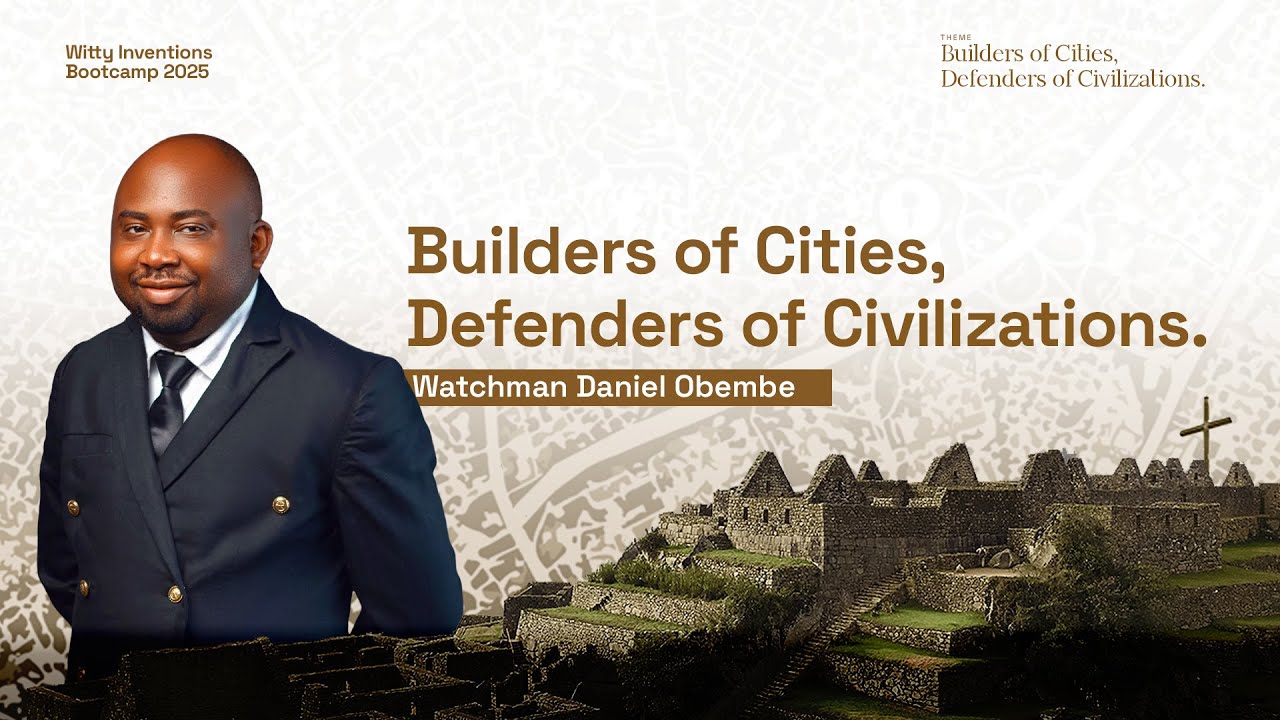 Watchman Daniel Obembe || Witty Inventions Bootcamp 2025 || Day 1 ...