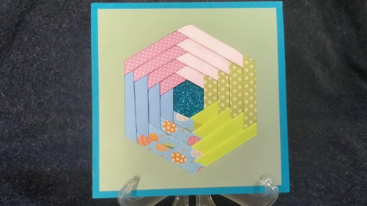 Iris folding card toturial/Make your own iris folding template| Reyyan ...