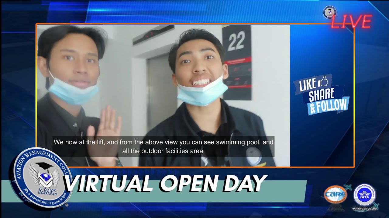 Part 5/5 AMC Virtual Open Day : Hostel Tour - YouTube