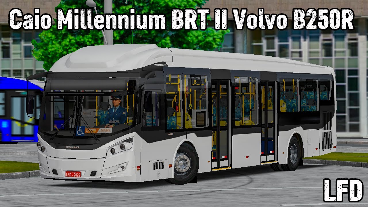 Caio Millennium BRT II Volvo B250RLE Padrão SP - Lançamento! - YouTube