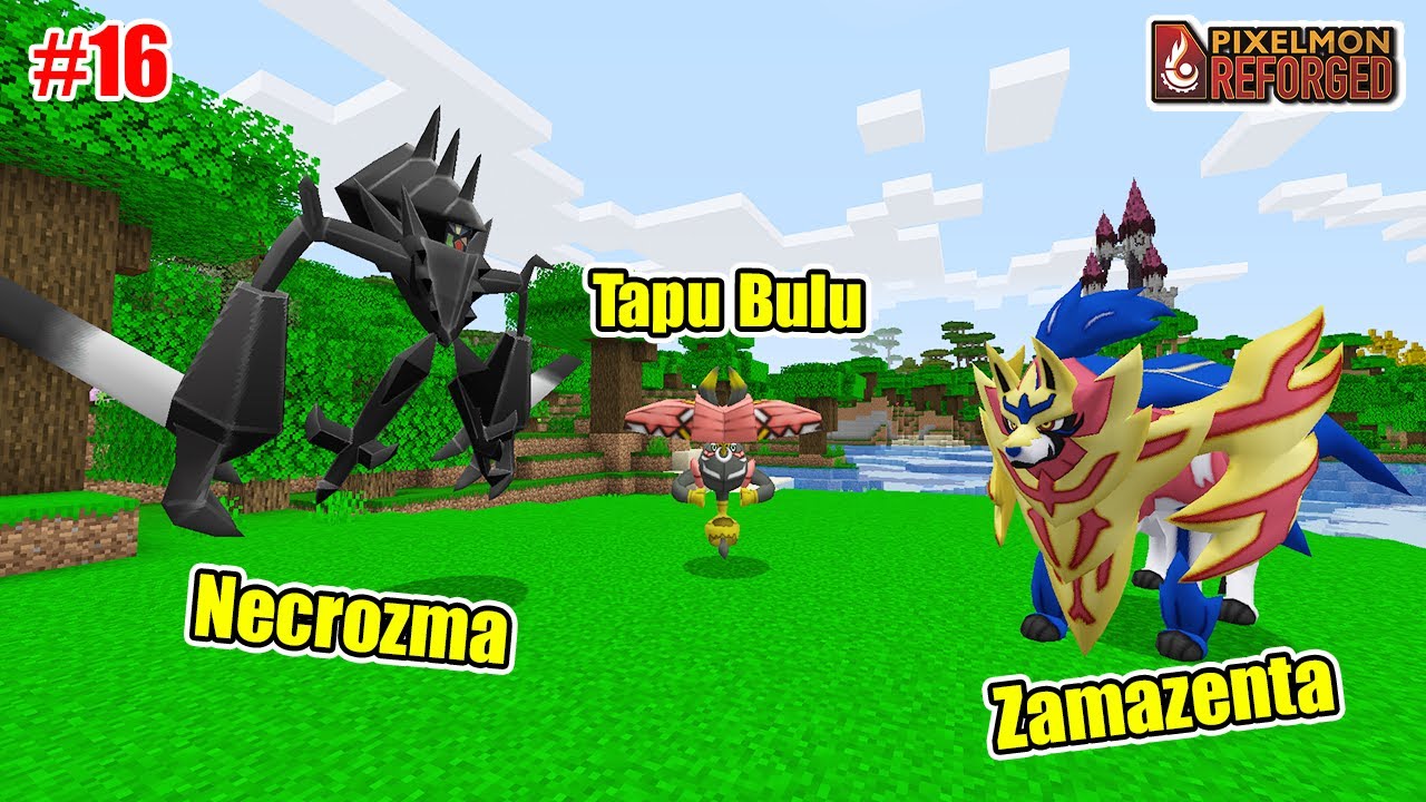 MINECRAFT PIXELMON - TẬP 16 | GẶP KẺ CƯỚP ÁNH SÁNG NECROZMA, KHIÊN CỦA ...