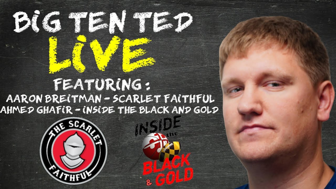 BIG TEN TED LIVE : Week 6 Previews! Maryland & Rutgers EXPERTS join ...