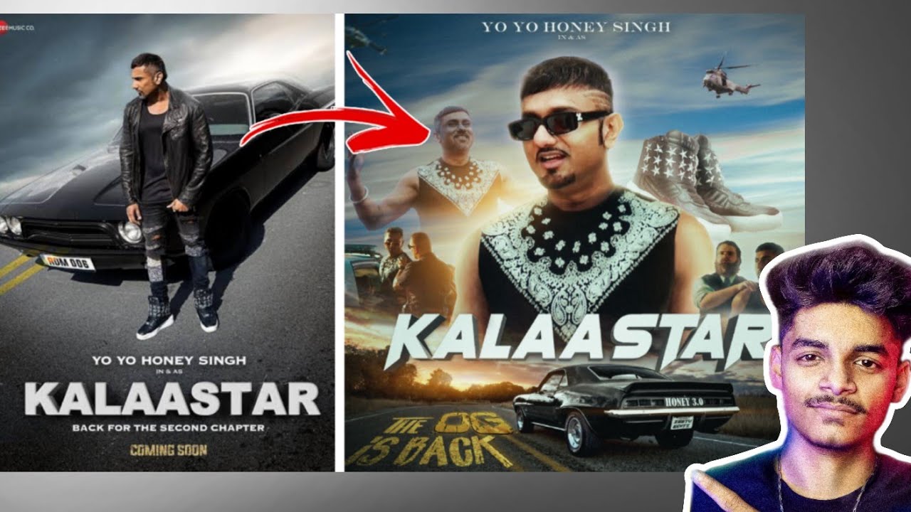 Recreating KALAASTAR Poster in PHOTOSHOP | Yo Yo Honey Singh Kalaastar ...