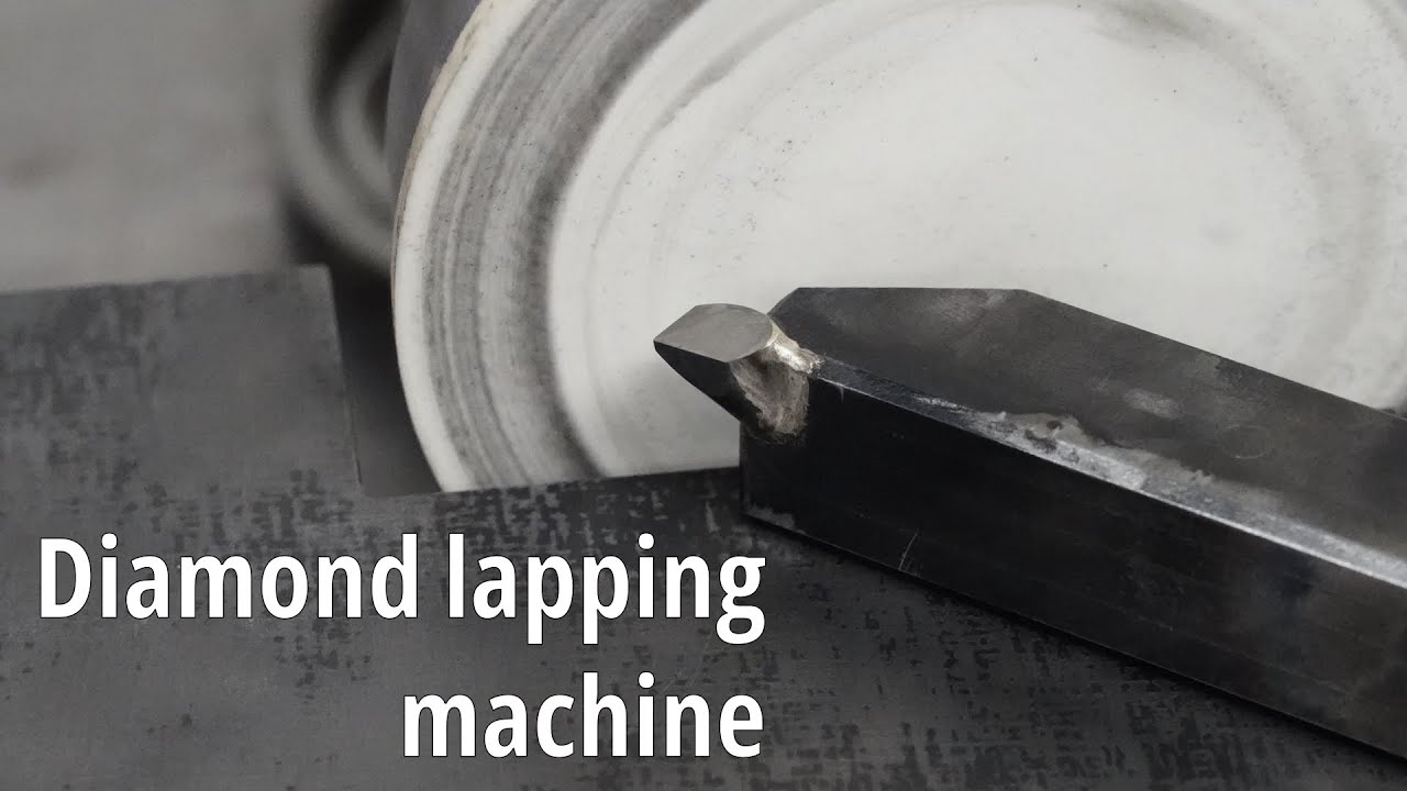 Diamond grinding & lapping machine overview - YouTube