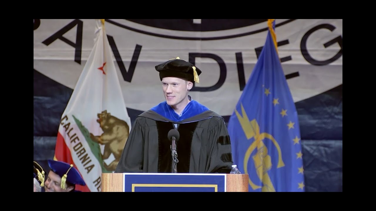 Jay Cummings' UCSD Commencement Speech, 2023 - YouTube