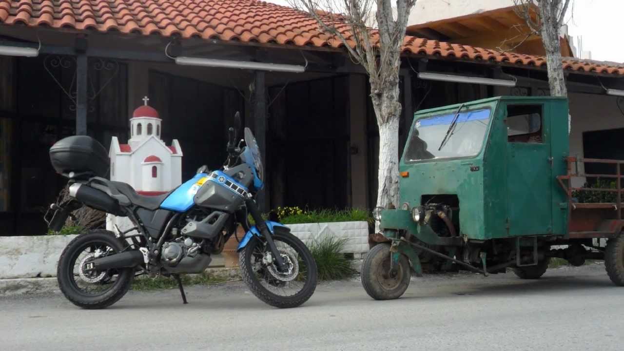 Eurodriver, motorcycle rental on the island of Crete - YouTube