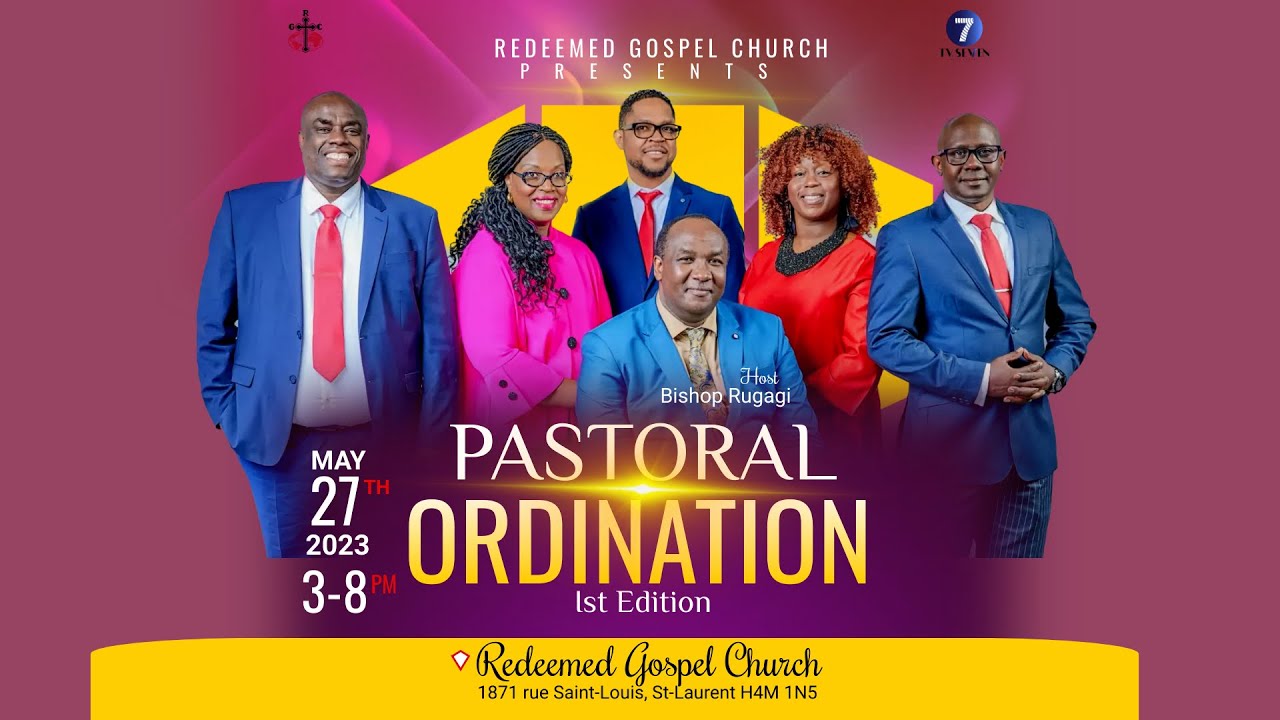 PASTORAL ORDINATION SERVICE @RGC - YouTube