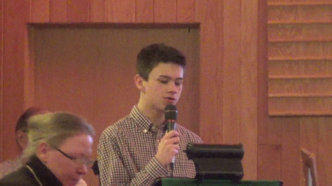 "Let Us Break Bread Together" - vocalist - Jake Ross, piano accompanist ...
