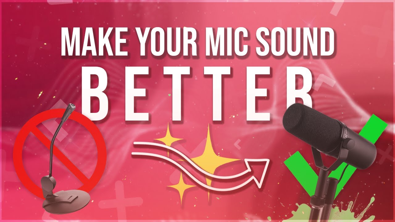 HOW TO MAKE YOUR MIC SOUND BETTER? - 3 Simple Ways || NEOS GAMES - YouTube