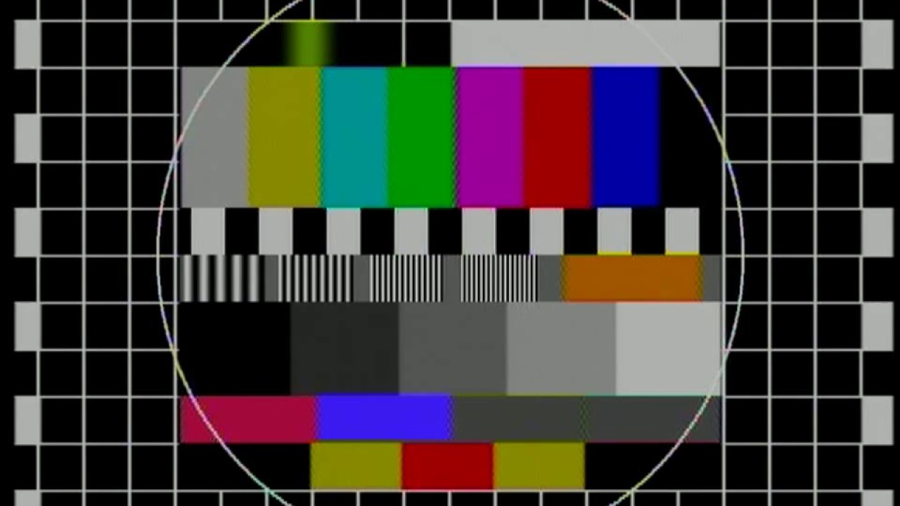 Grundig VG 1000 Video pattern generator various pattern avaiable - YouTube