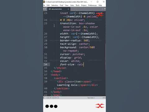 Inward Shadow | HTML CSS - YouTube