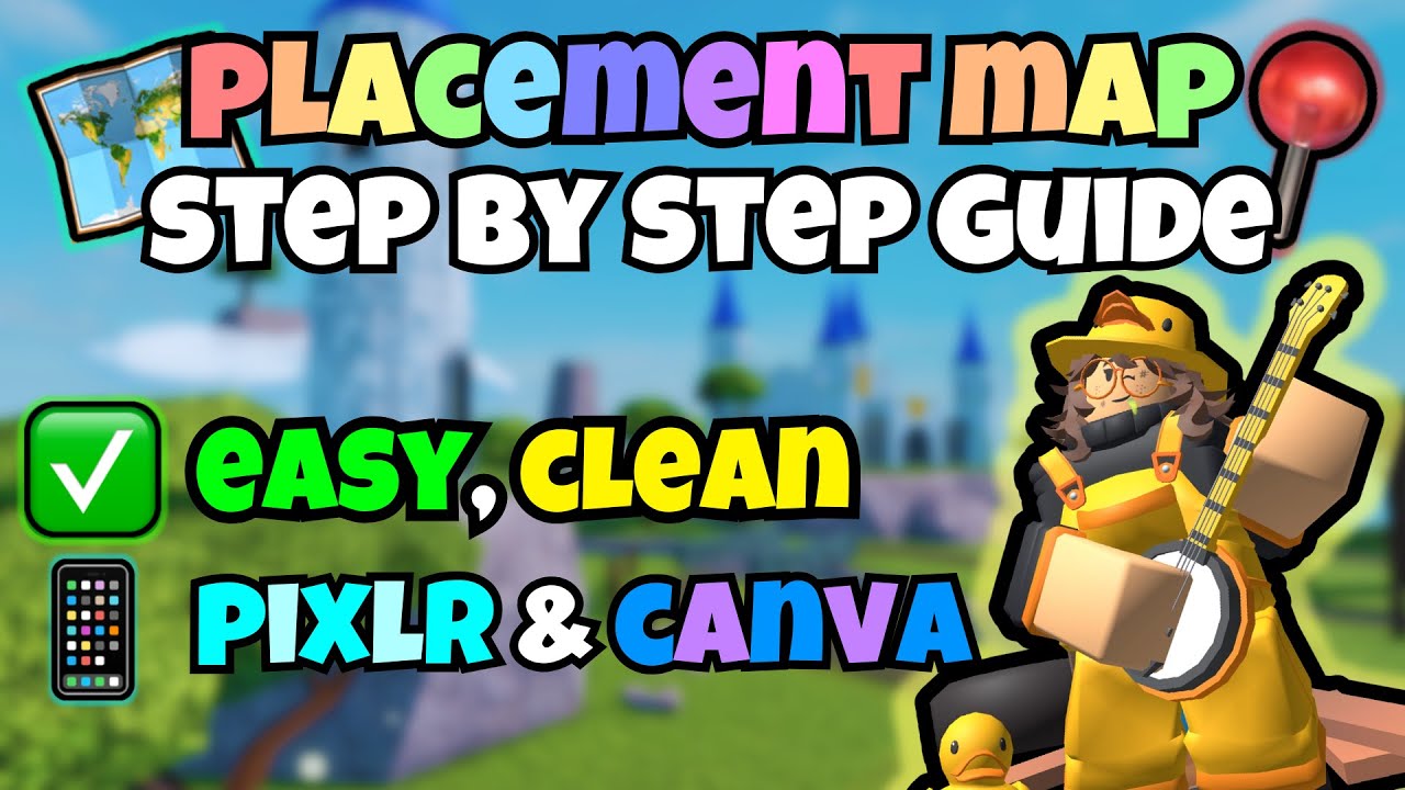 How to Make Placement Maps EASY I Step By Step Guide I Canva + Pixlr ...