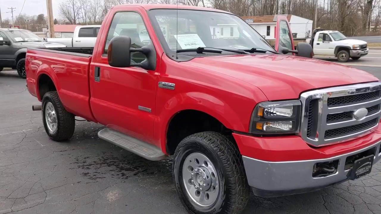 2006 Ford F-250 XLT #1783, 6.0L Powerstroke Diesel, AT 4x4 - YouTube