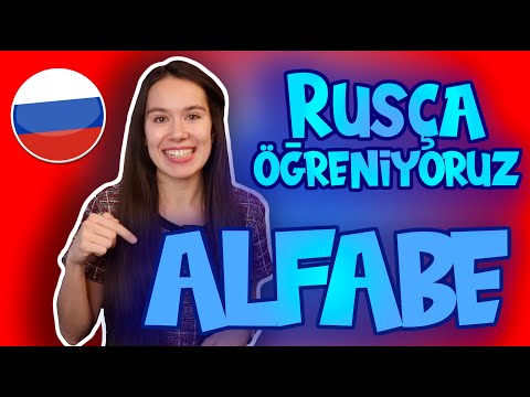 RUS ALFABESİ ve KELİME ÖRNEKLERİ | RUSÇA ÖĞRENİYORUZ