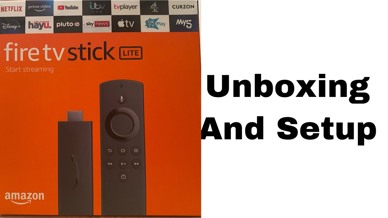 Fire Tv Stick Lite Unboxing and Setup - YouTube