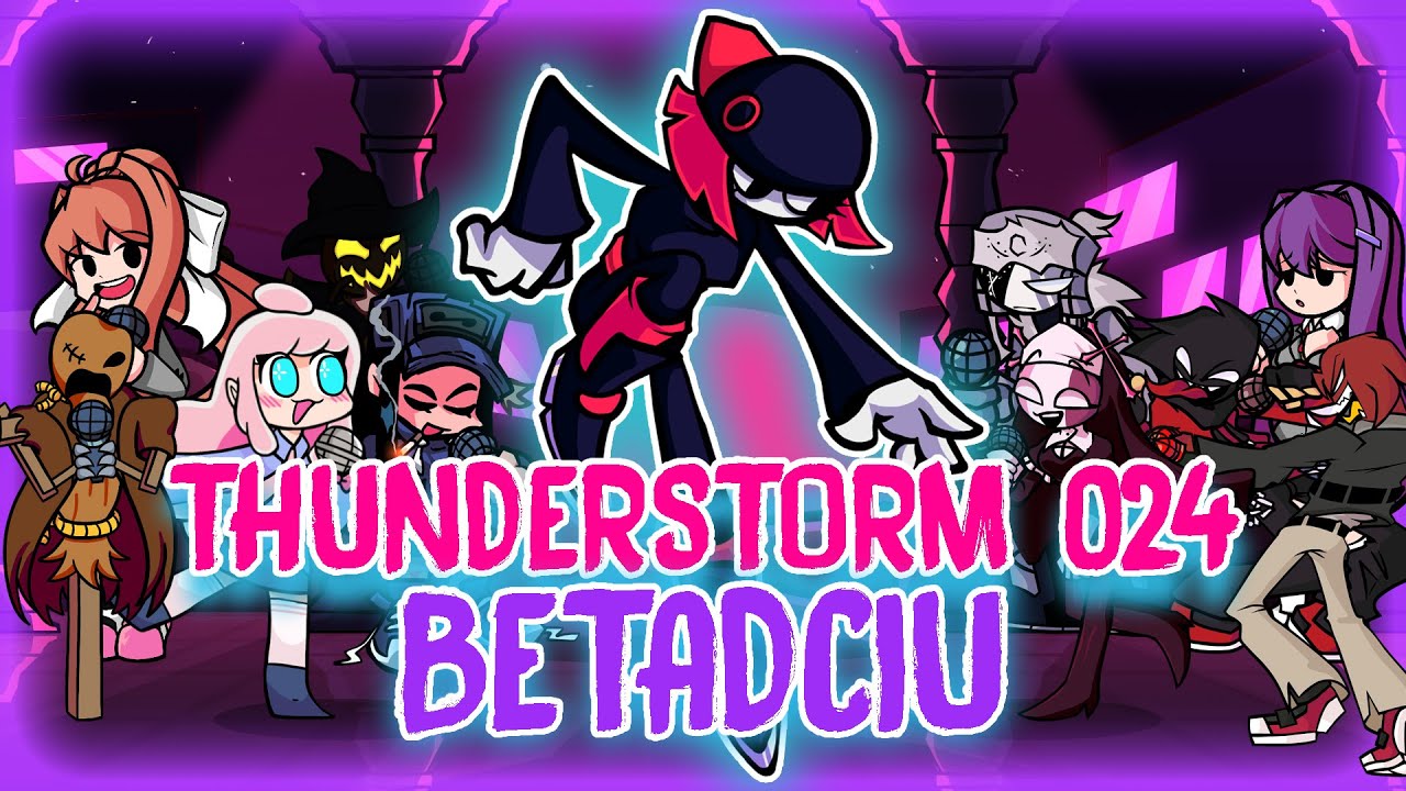 Thunderstorm 024 But Every Turn a Different Character sing it 🎶 - FNF ...