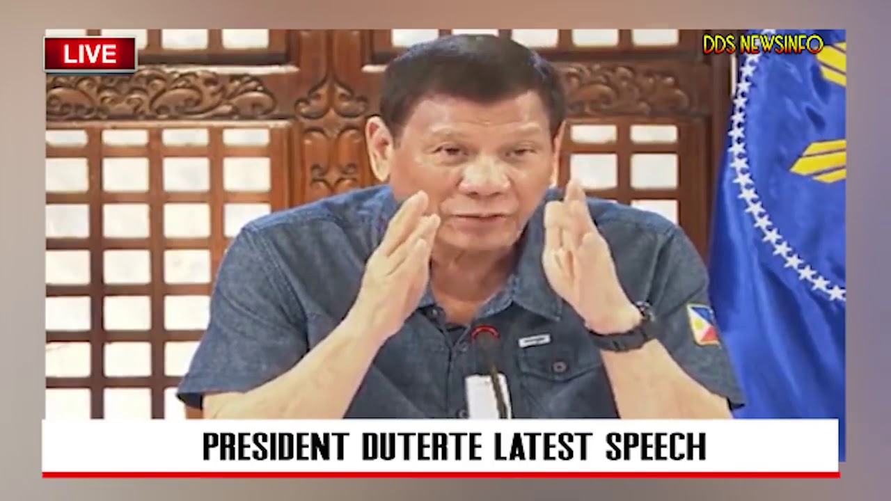FULL SPEECH PRESIDENT RODRIGO DUTERTE ADDRESSES THE NATION || MAY 12 ...