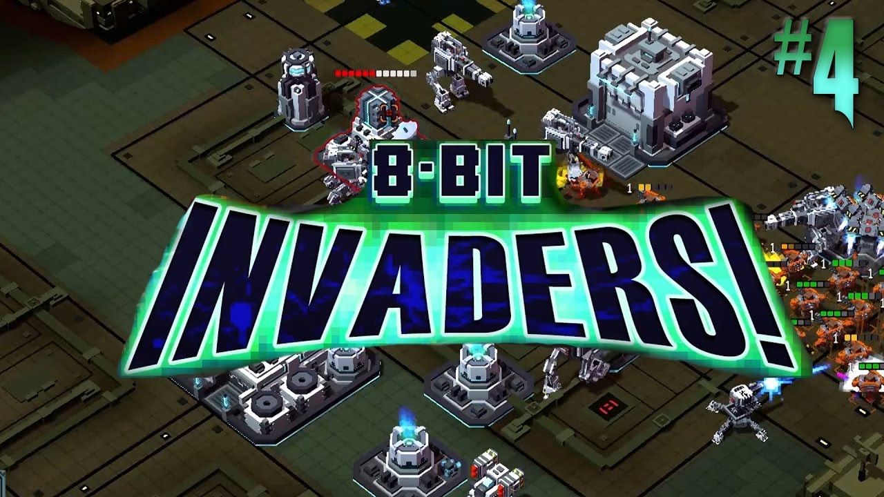 8-Bit Invaders: Marines #4 Saucer Shoot & Betrayal - YouTube