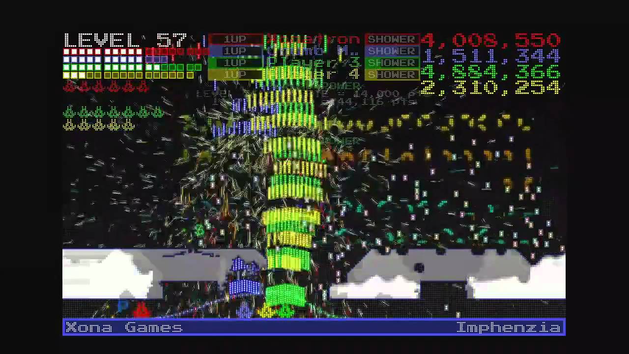 Decimation X3 (Xbox 360) - 4 Players - Level 92 (6 Year Old Playing) - YouTube