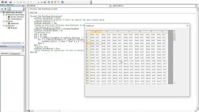 Excel Vba Grid Control 10tec