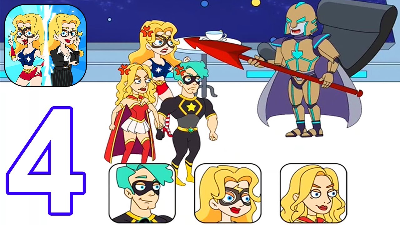 Girl Hero! - Gameplay Walkthrough Part 4 - All Levels 48-52 (Android ...