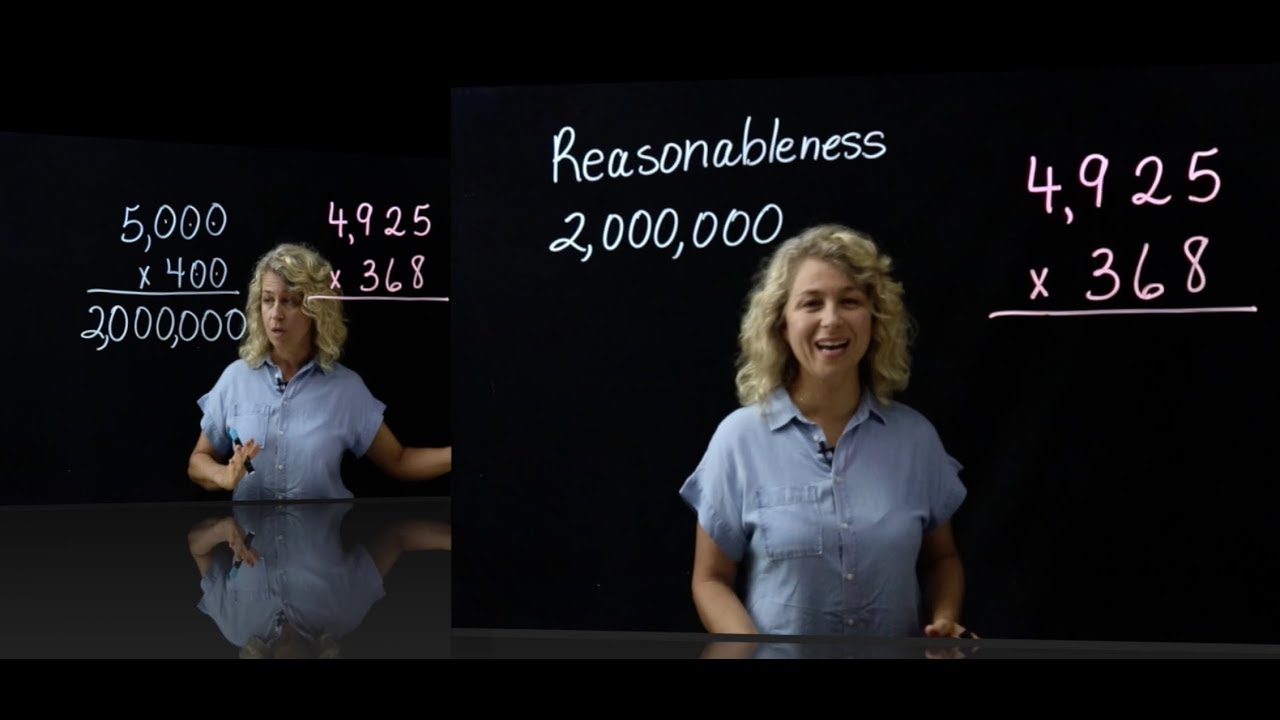 4 Digit by 3 Digit Multiplication/ Check for Reasonableness 5.NBT.B.5 ...