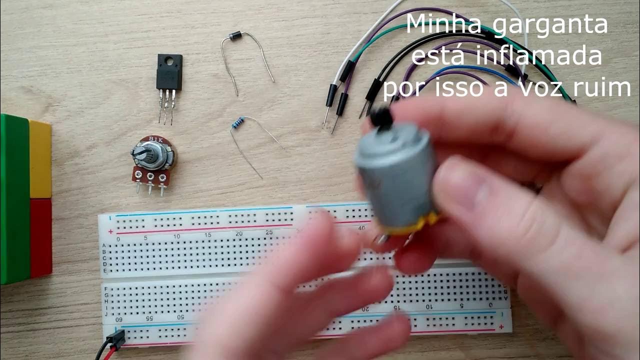 TUTORIAL#2 - Controlando Motor DC com potenciometro e arduino - YouTube