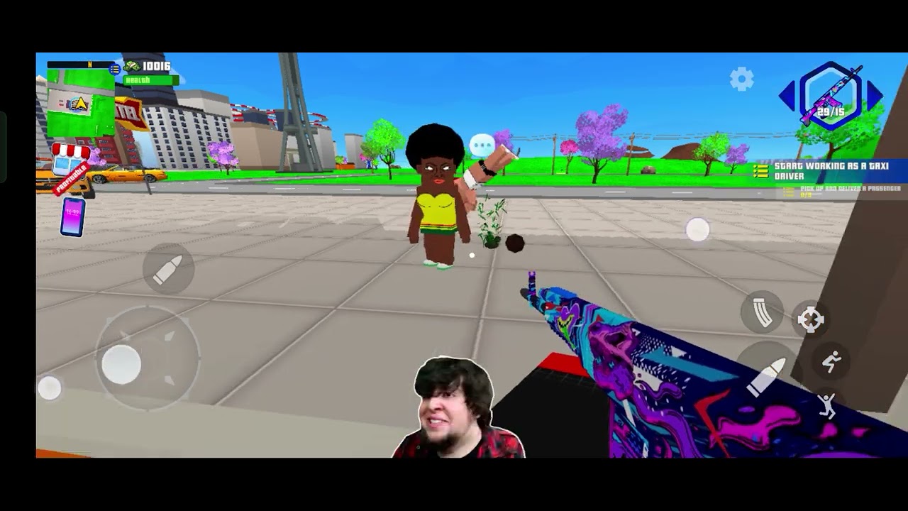 gang wars pixel game play now - YouTube