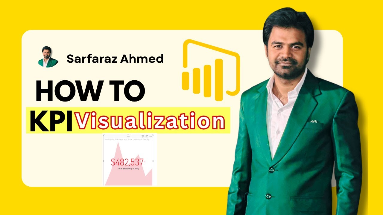 How To Create a KPI visual in Power BI | KPI Card - YouTube