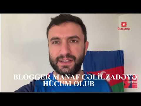 TƏCİLİ: İsveçrədə yaşayan blogger Manaf Cəlilzadəyə hücum olub