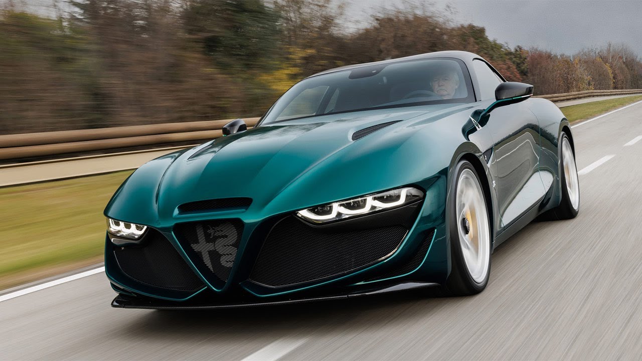 Alfa Romeo Giulia SWB Zagato - exterior e interior - YouTube