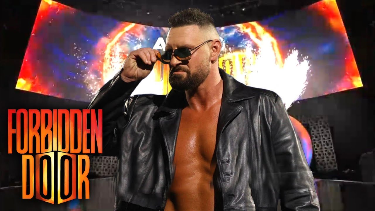 DIJAK Debut To AEW Forbidden Door 2024 | Dijak Backstage In AEW ...
