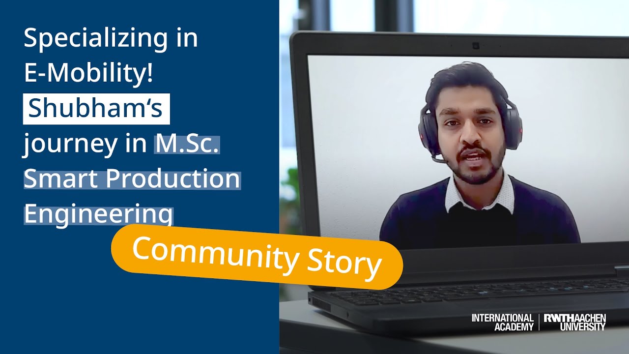 M.Sc. Smart Production Engineering at RWTH Aachen University: Specializing in E-Mobility - YouTube
