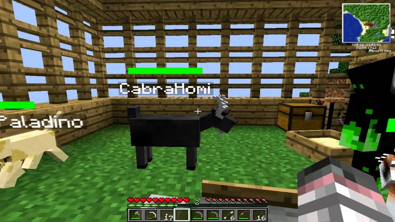 MINECRAFT= MO' CREATURES MULTIPLAYER // GARGANTA DEL DIABLO ;---; - YouTube