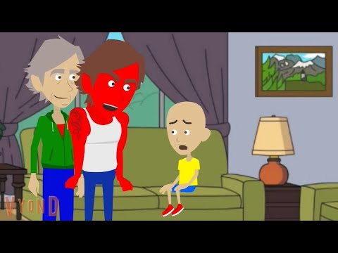 Caillou Meets His Grandpa + RED CAILLOU - YouTube