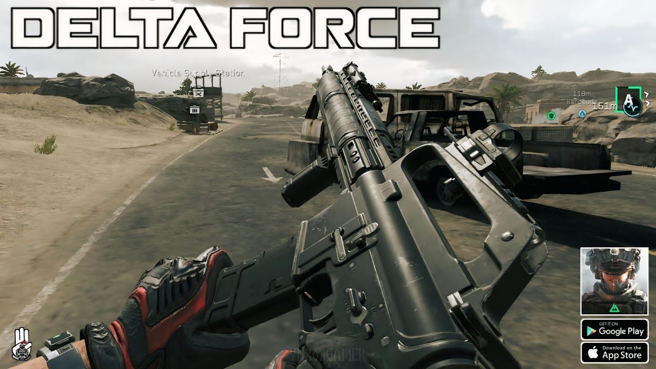 Delta Force Mobile (Global Official Launch) Gameplay Android & IOS ...