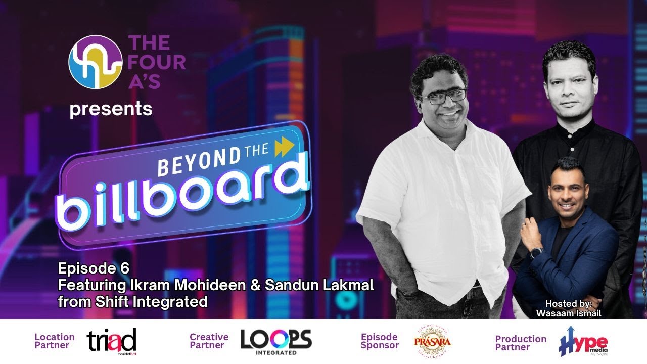 Beyond The Billboard - Episode 6 featuring Ikram Mohideen & Sandun Lakmal - YouTube