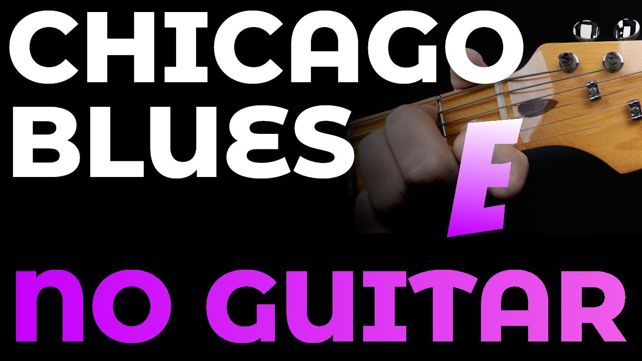 [FREE] No Guitar Backing Track - Sweet Home Chicago - E - YouTube