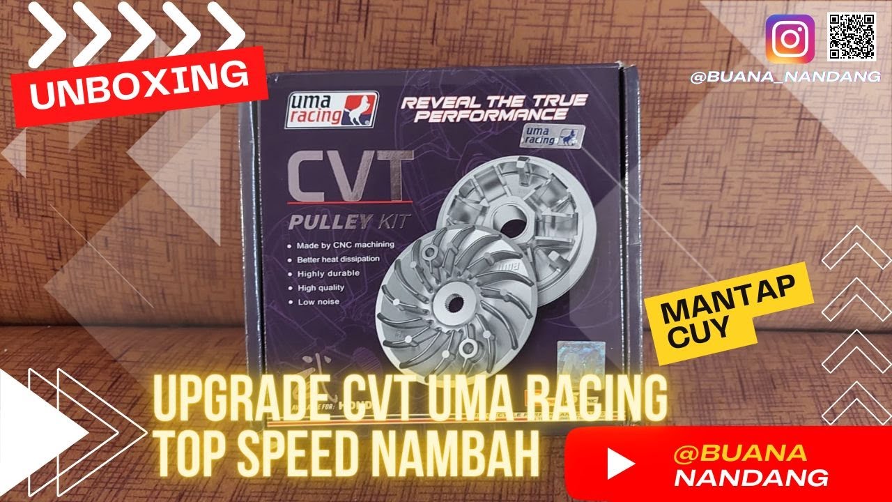 Upgrade CVT Uma Racing | Vario - YouTube