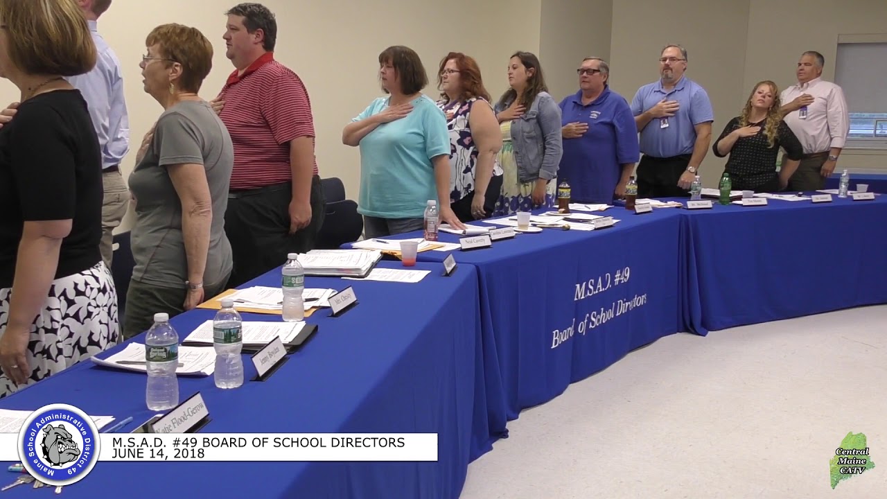 MSAD #49 6-14-18 - YouTube