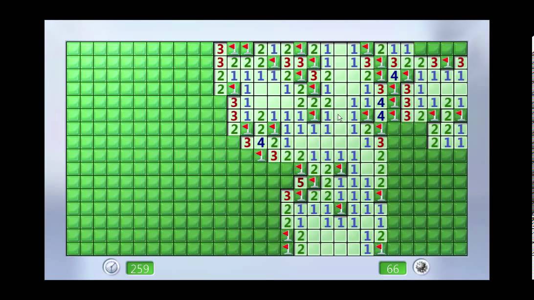 I beat minesweeper on hard mode!!! - YouTube