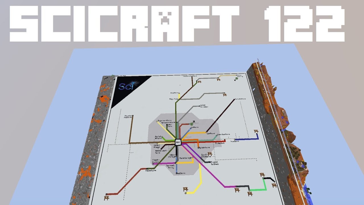 SciCraft 122: Piston Bolt Network Map - YouTube