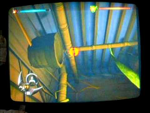 Batman: Vengeance Gamecube Game - Batman Vs. Poison Ivy's Plant Monster ...