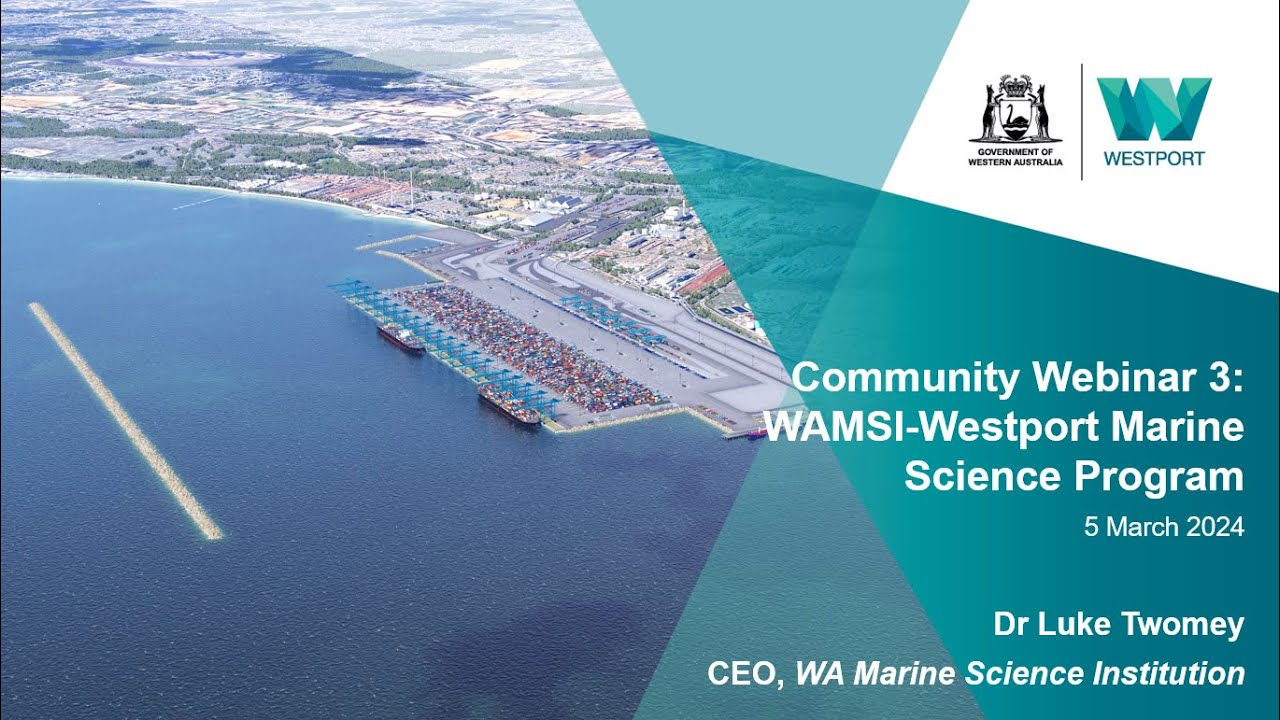 Westport Community Webinar 3 - WAMSI-Westport Marine Science Program - YouTube