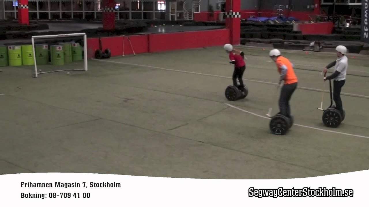 Segway Polo at Segway Center Stockholm - YouTube