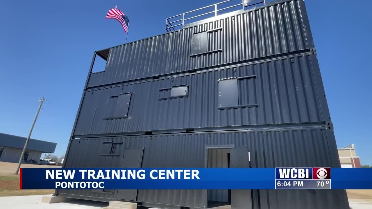 Pontotoc Fire Department gets new, adaptable training facility - YouTube